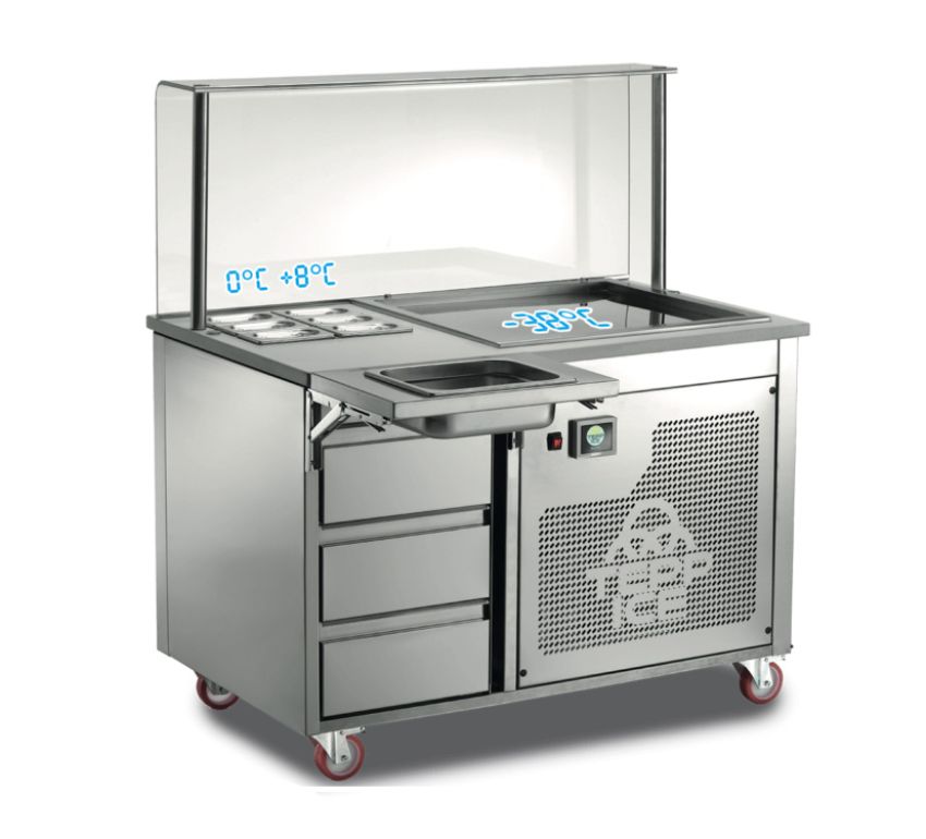 Ice Teppanyaki - Eis Teppanyaki - Tepp Ice Atena 1200x750x850h ...